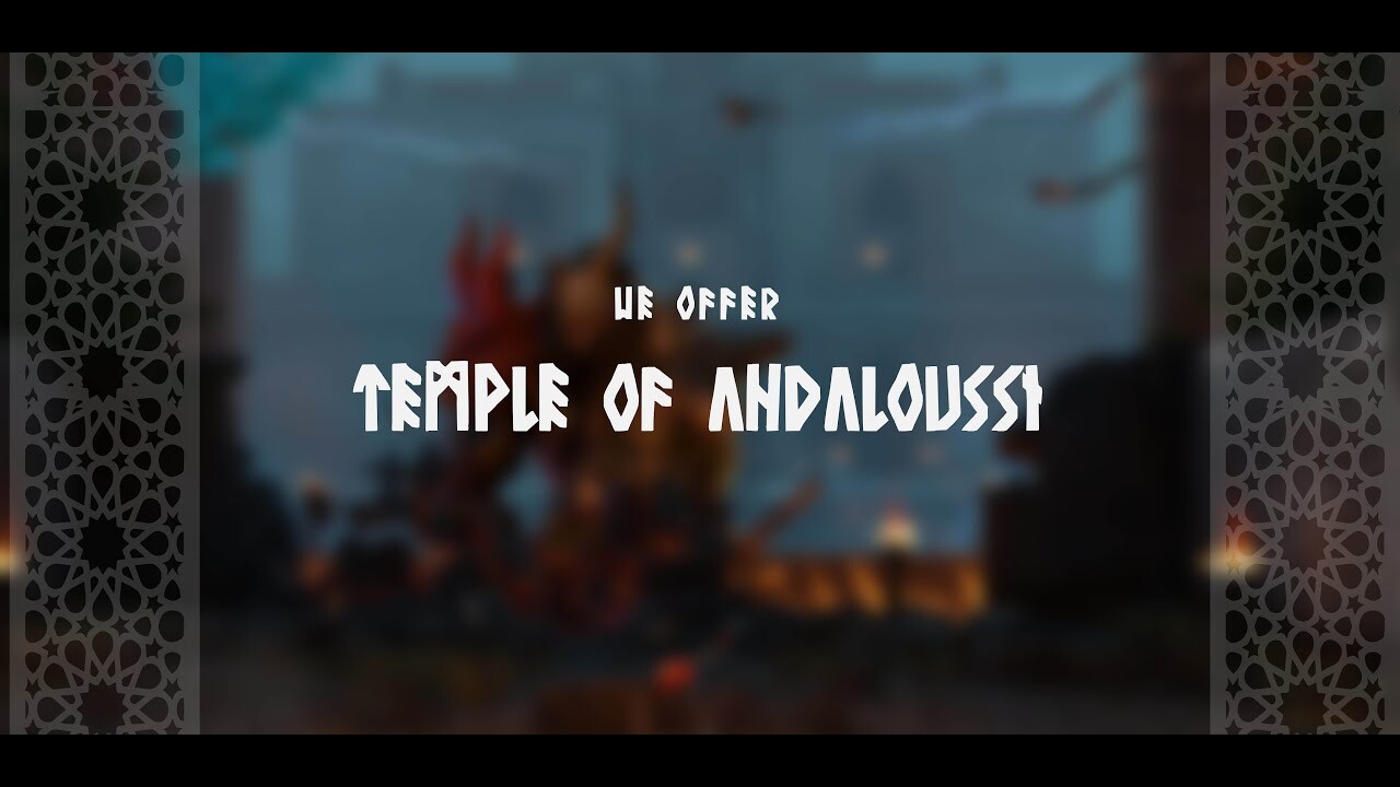 ArtStation - Temple of Andaloussi