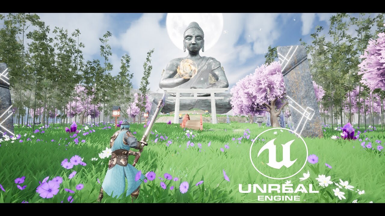 ArtStation - Fantasy Japanese - Stylized Environment UE4