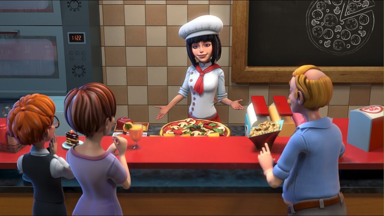 ArtStation - Cooking Fever Pizzeria 3D