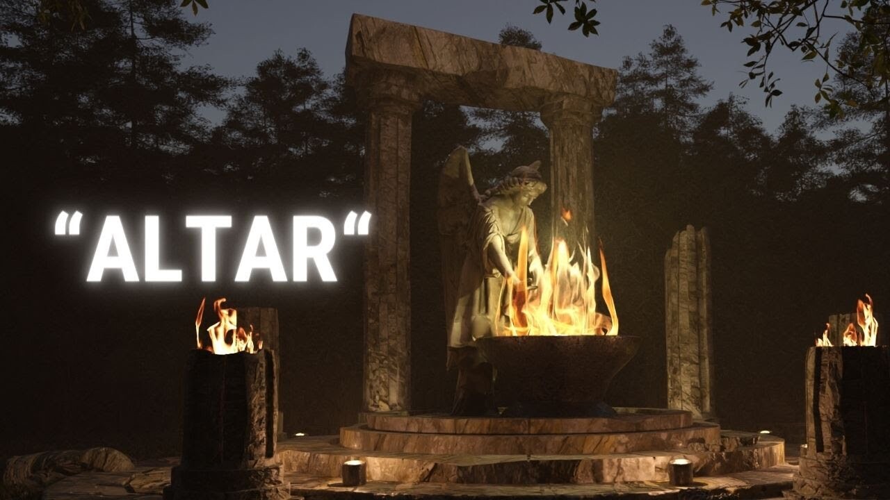 ArtStation - ALTAR - Cinematic Scene Animation / Blender 3.6