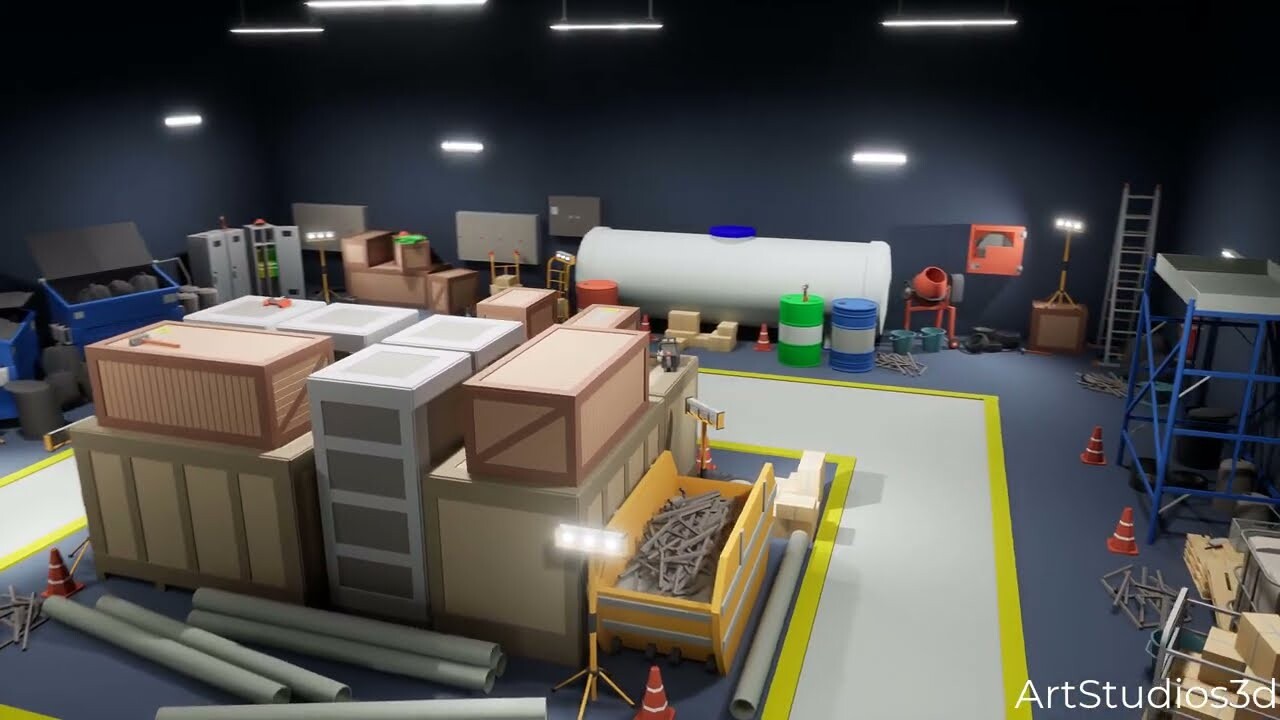 ArtStation - Factory Assets Pack