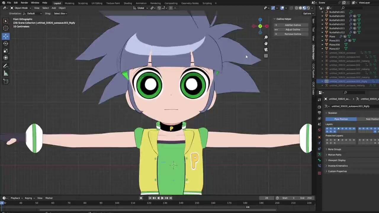 ArtStation - PPGZ buttercup showcase