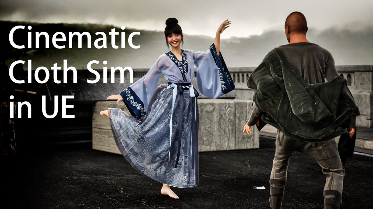 ArtStation - cineDraper for Cinematic Simulation of Marvelous Designer ...