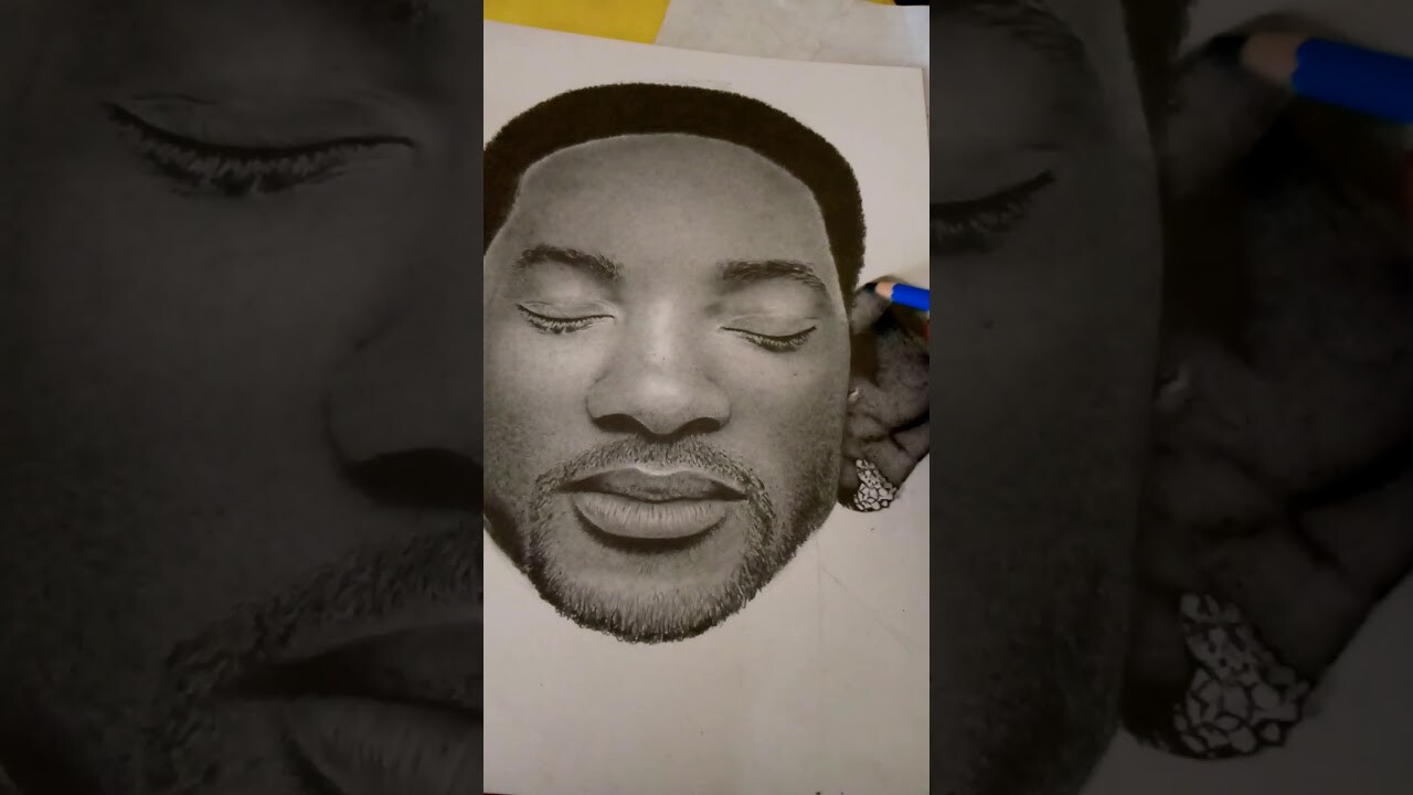 ArtStation - WILL SMITH Portrait