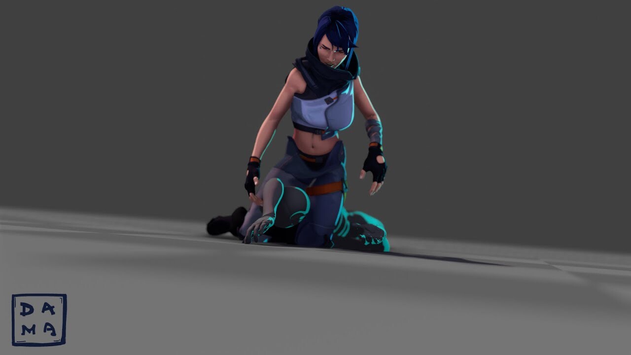 ArtStation - Zara action sequence