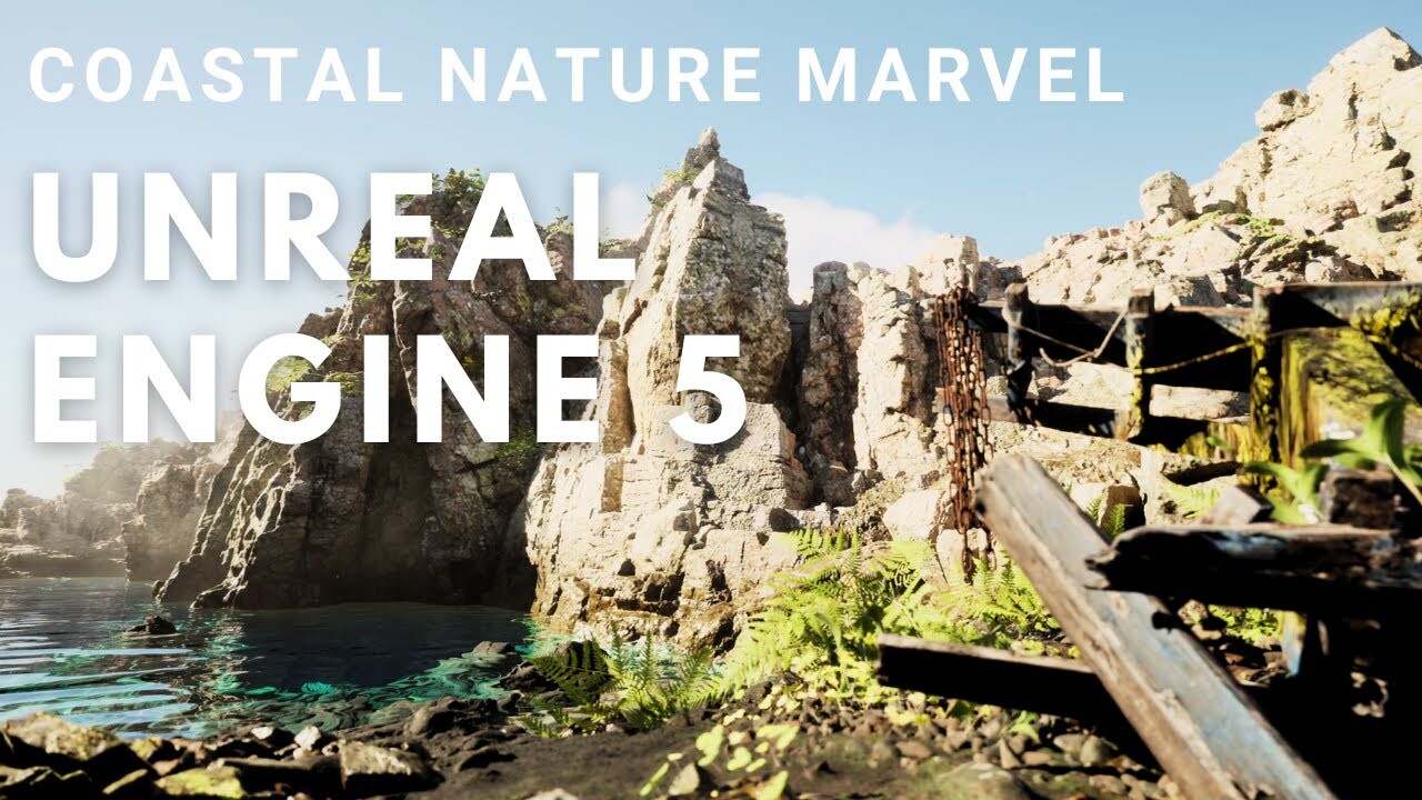 ArtStation - Coastal Nature Marvel: Unreal Engine 5 Environment Design