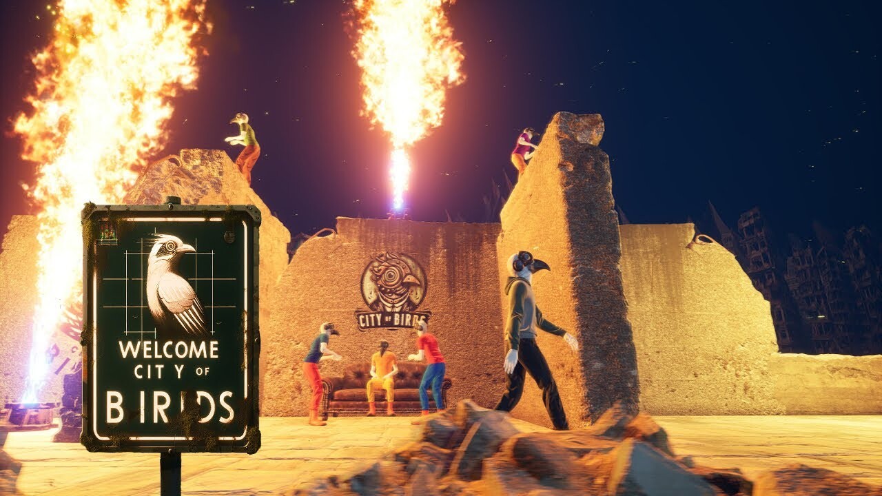 ArtStation - CITY OF BIRDS, SHORT FILM IN UNREAL ENGINE 5.3 4K