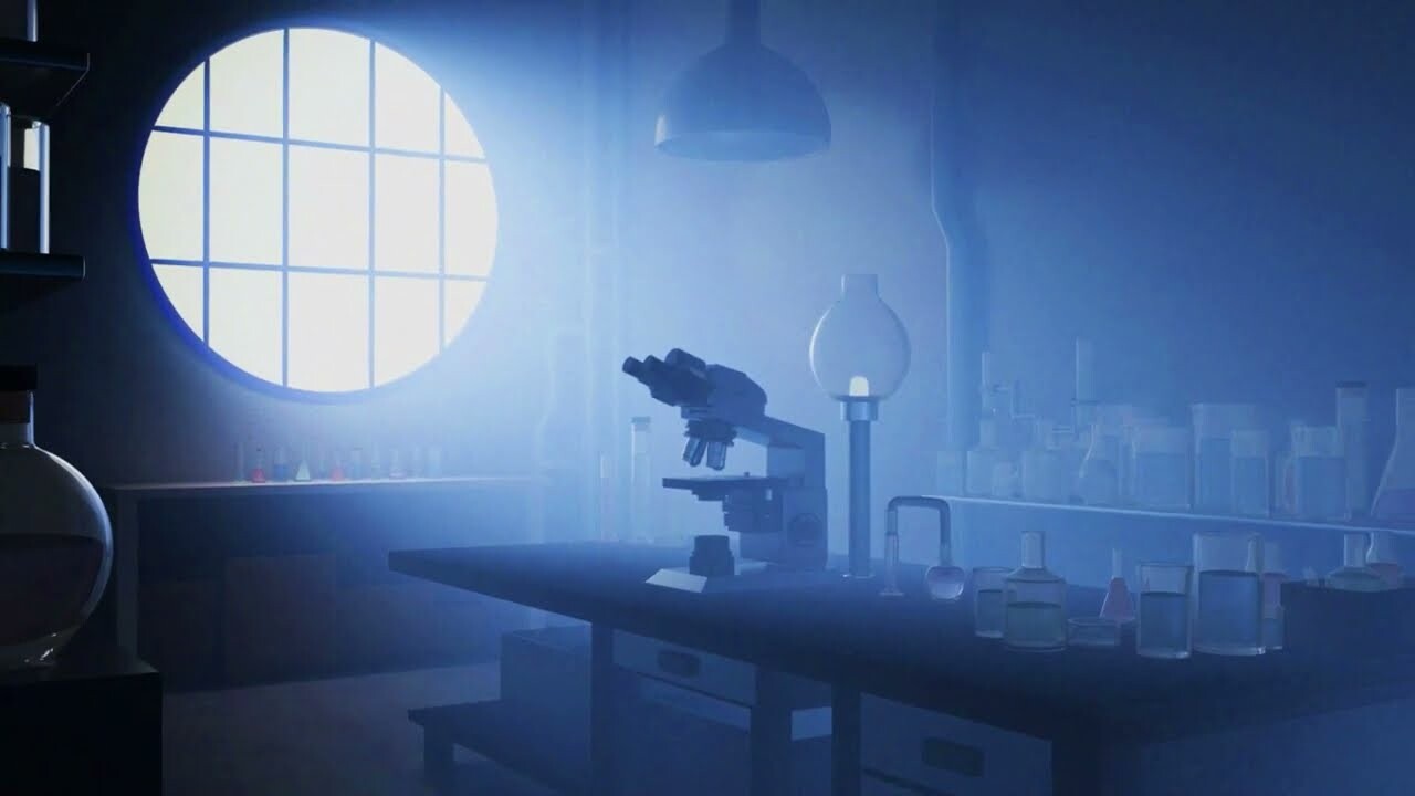 ArtStation - 3D Science Lab moving sequence