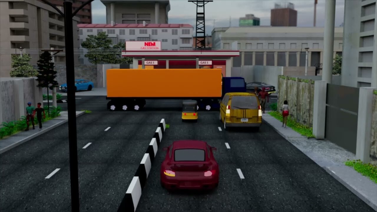 ArtStation - 3D City animation