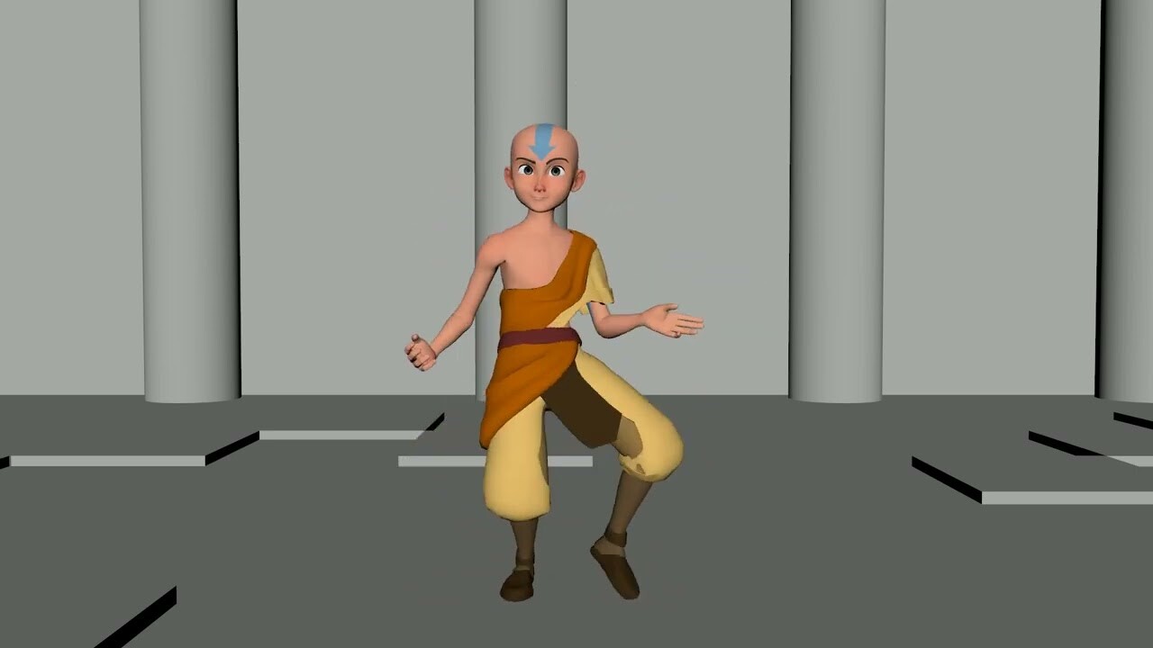 ArtStation - Dance Aang