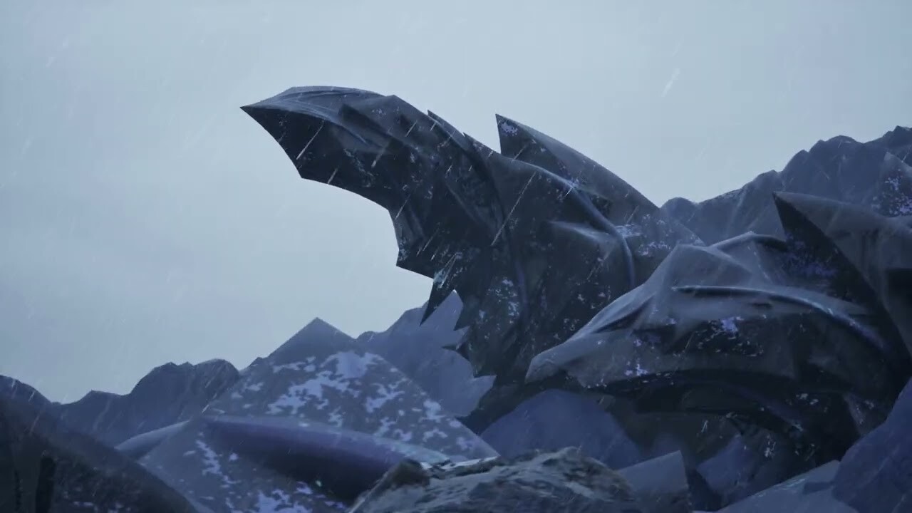 ArtStation - Otherworldly Rock Formations: Procedurally Generated Landscapes