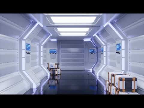 ArtStation - Sci-Fi Lab Hallway