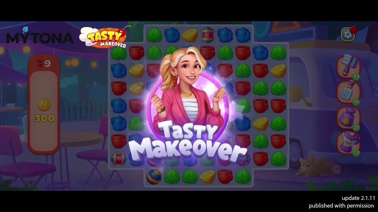 ArtStation - Match-3 Gameplay animations (Tasty Makeover)