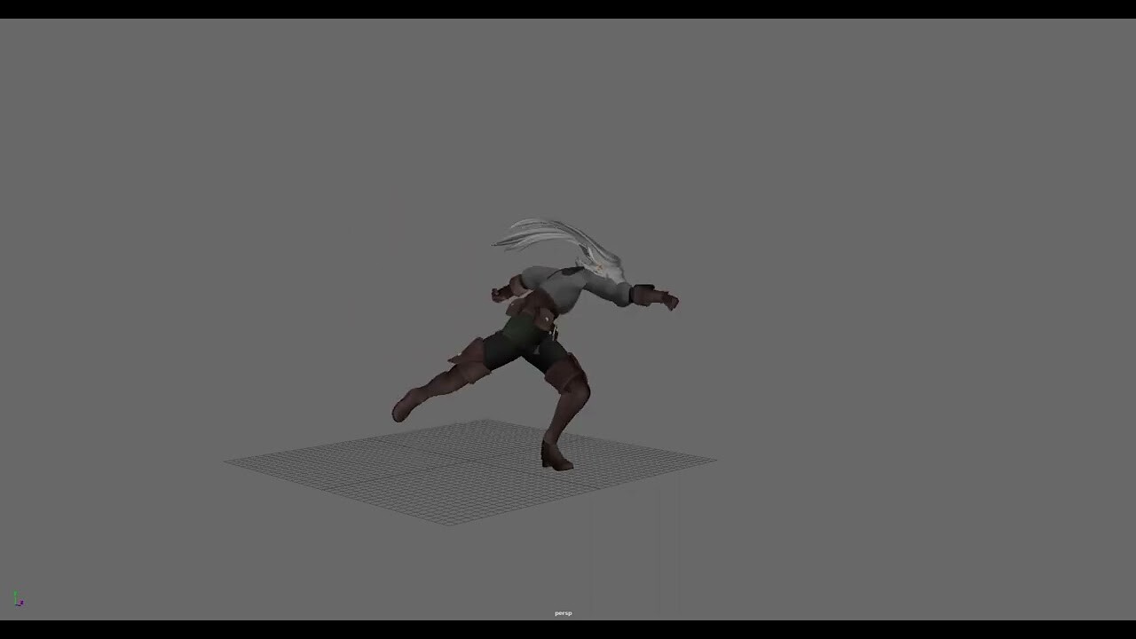 ArtStation - Light & Heavy Punch Animation