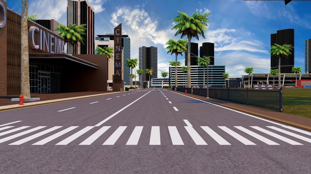 ArtStation - Open World-Gangster Mafia City Game