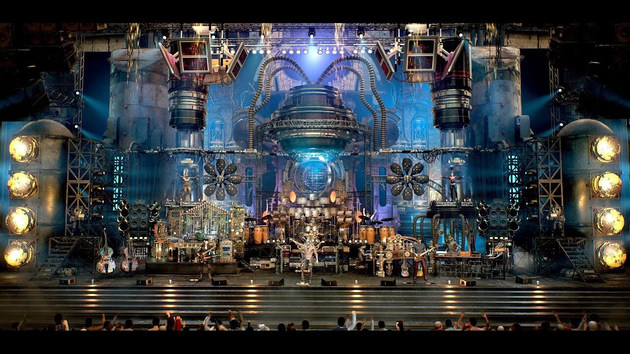ArtStation - Steampunk concert stage