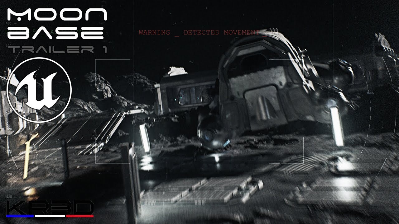 ArtStation - Sci-Fi Moon Base