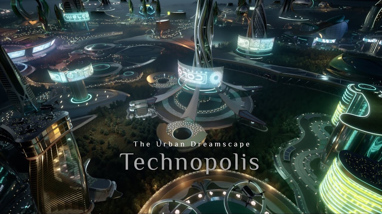 ArtStation - Technopolis - Unreal engine environment