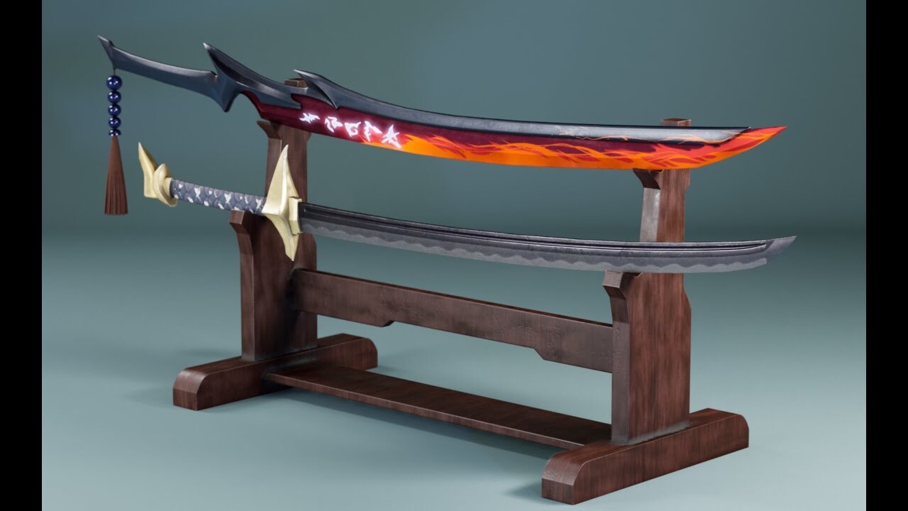 ArtStation - Yone Sword 一剑诛恶 一剑镇魂