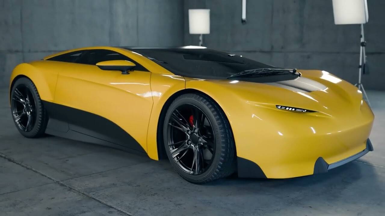 ArtStation - Concept Car commercial Style animation