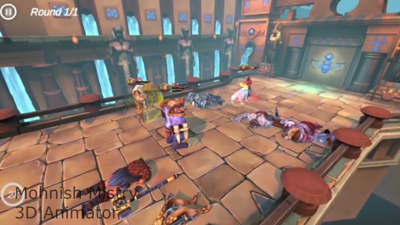 ArtStation - Characters animation for the game