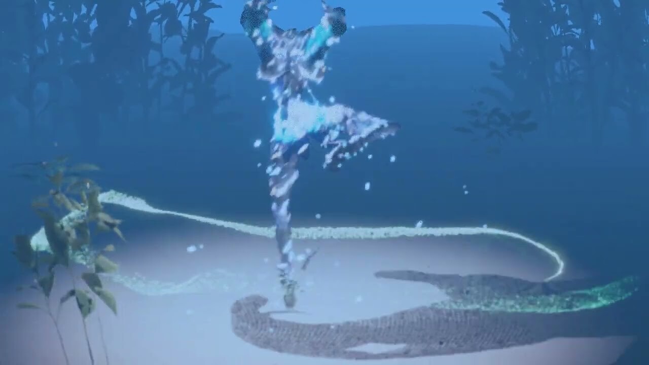 ArtStation - Particle Visualitation Animation Practice