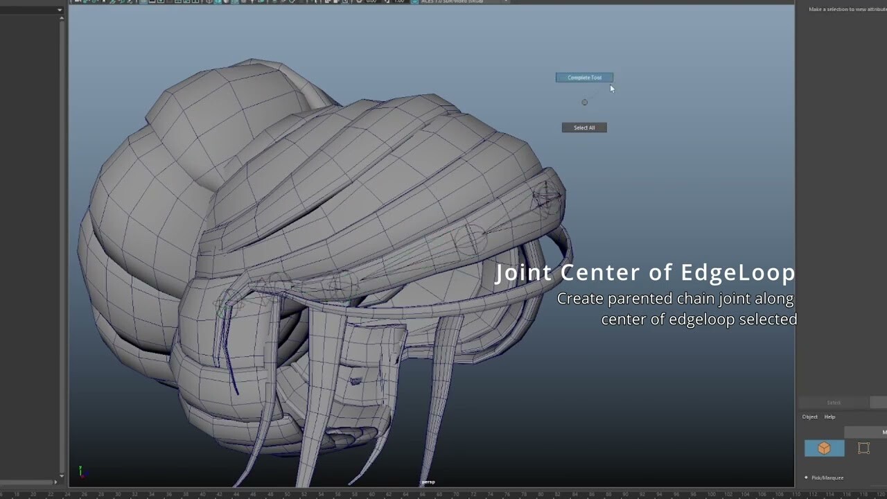 ArtStation - EdgeLoop Joint Python Script
