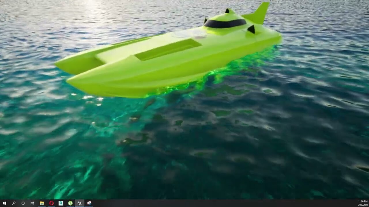 ArtStation - 3D Boat Model Test | Unreal Engine | 3DS Max