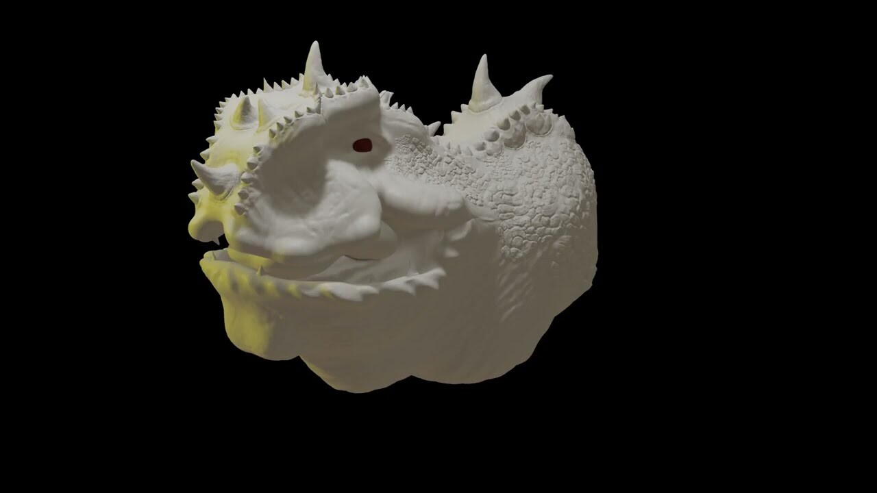 ArtStation - Beast head