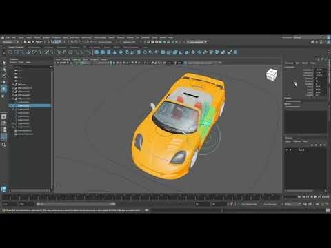 ArtStation - car rigging controller