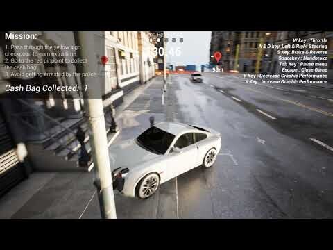 ArtStation - Unreal Engine 5- Police Chase Vehicle Game
