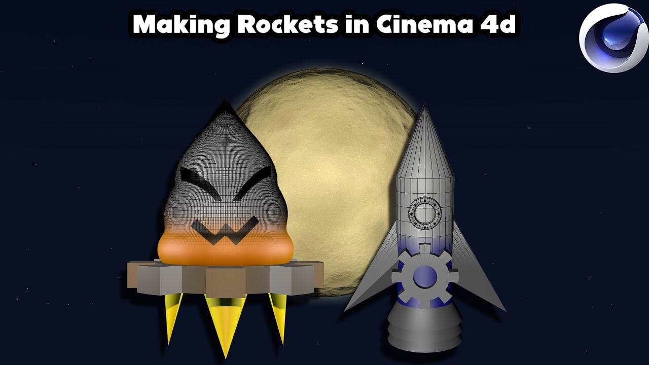 ArtStation - Space Ships/Rockets (3d Models) + Process/Breakdown Video