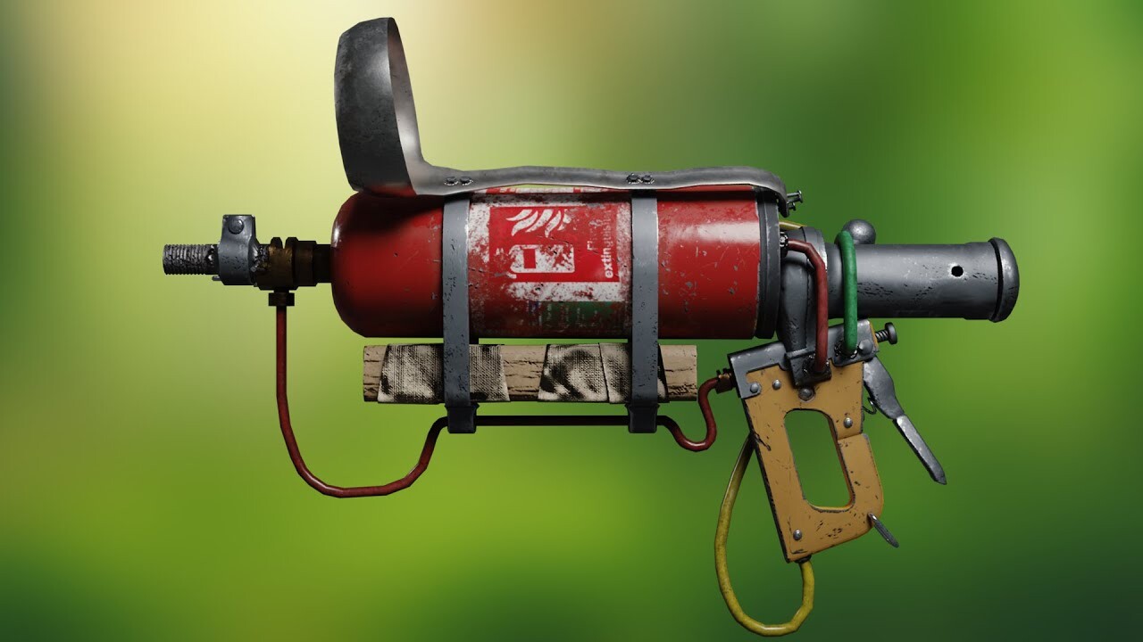 ArtStation - Improvised Gun - Workshop