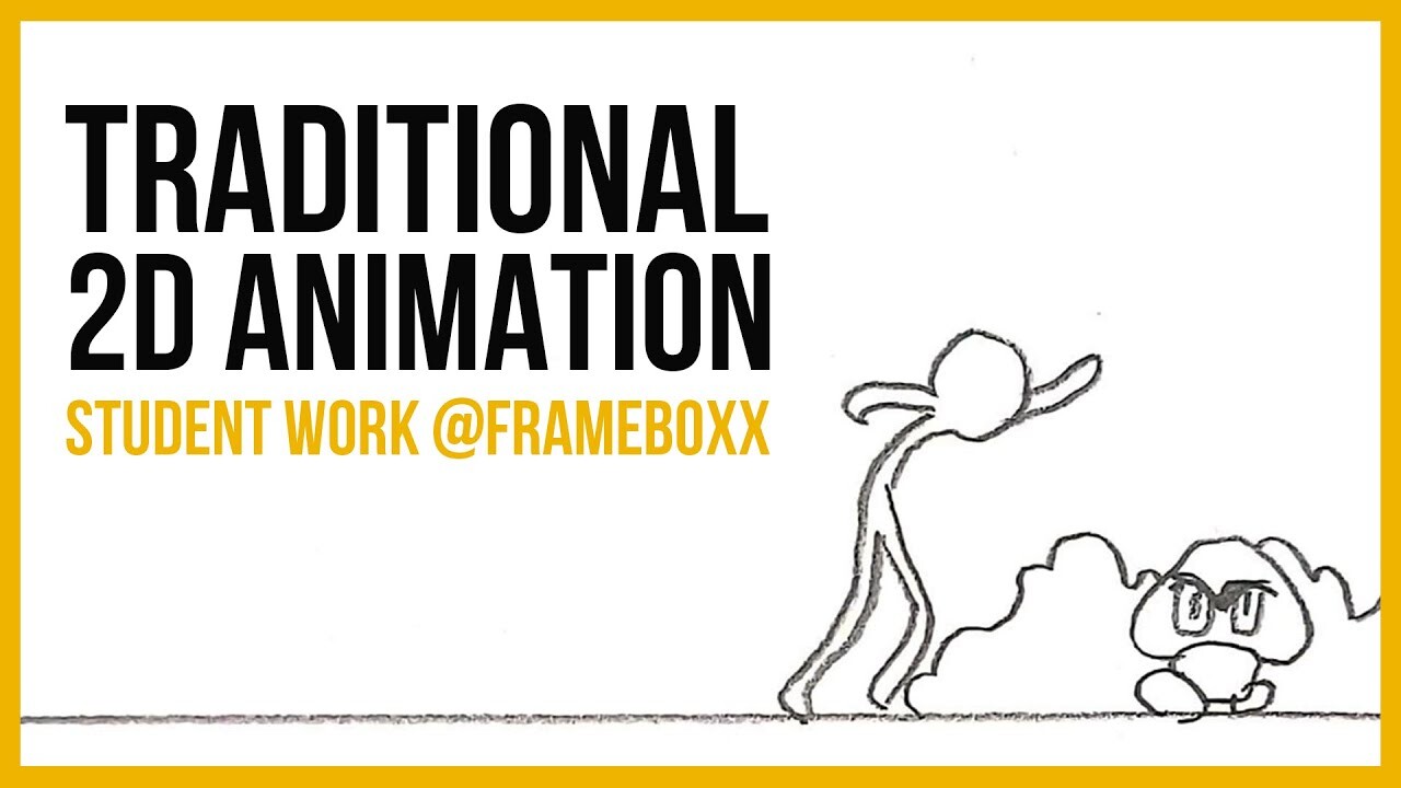 ArtStation - Traditional Hand Drawn Animation Sequence