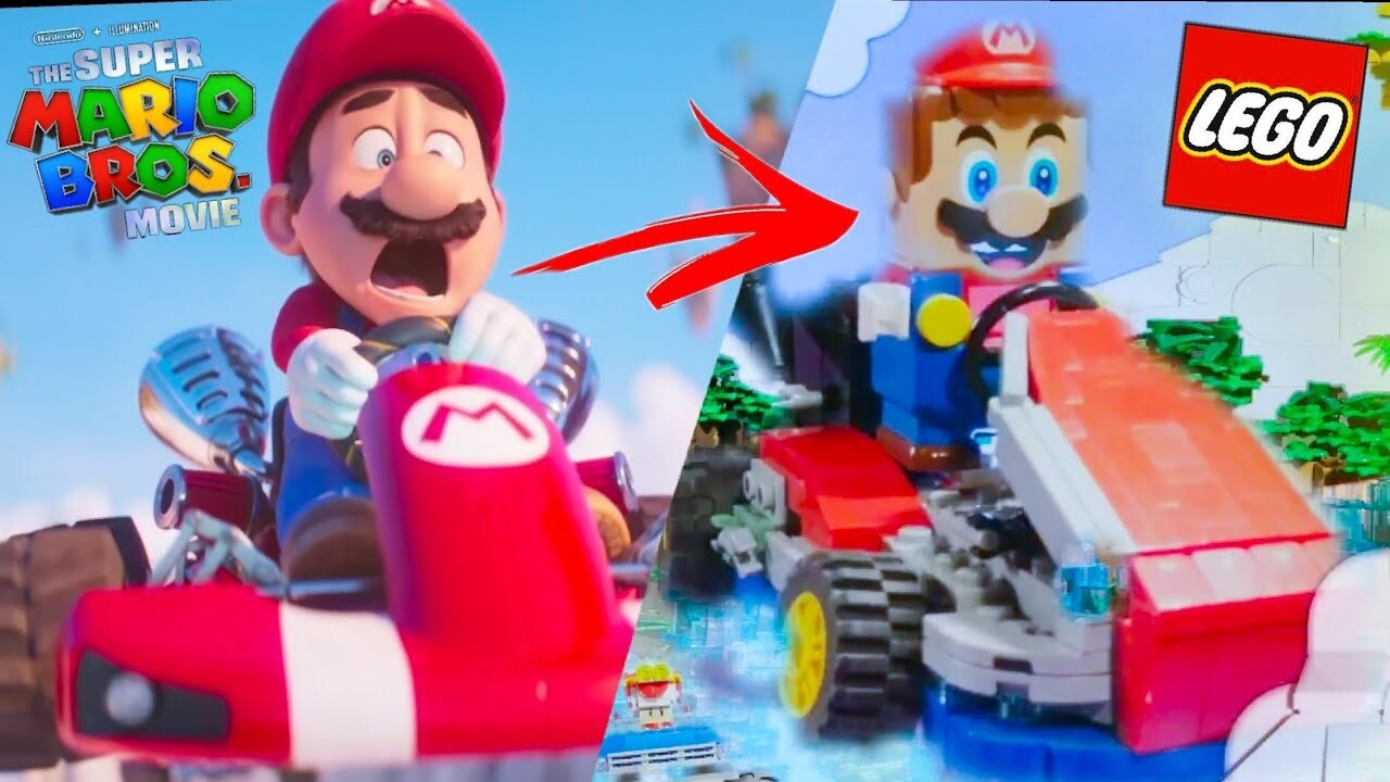 ArtStation - Lego stopmotion of the Super Mario movie trailer