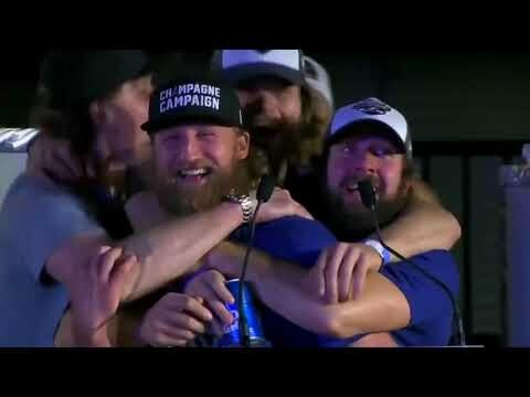George Ritchie - 2020 Lightning Stanley Cup Championship Celebration