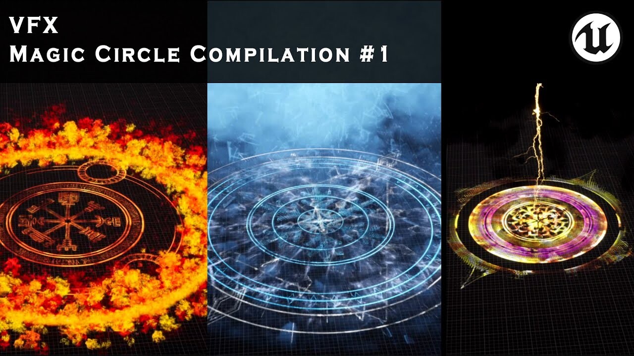 ArtStation - VFX - Magic Circle Compilation#1