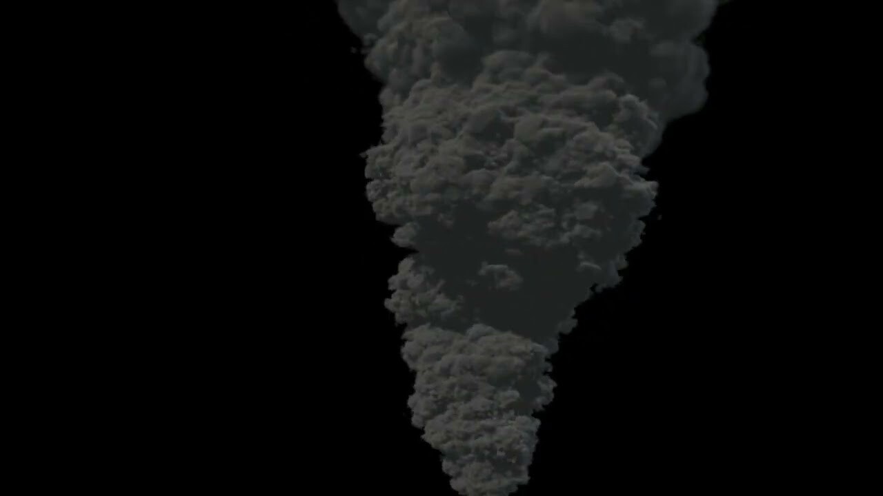 Rob Chapman Portfolio - XSI, Pyroclastic smoke, Particles