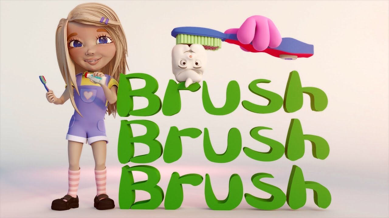 ArtStation - Brush Brush Brush Animation tutorial for kids