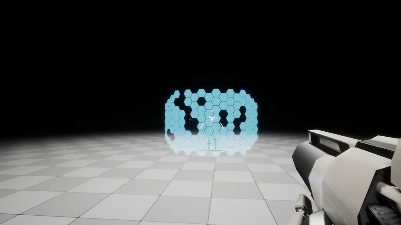 ArtStation - Breakable Hex Shield - UE5 VFX