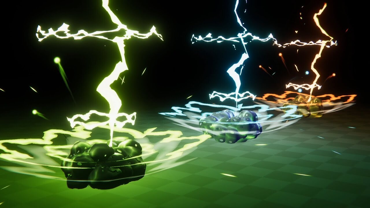 ArtStation - Stylized Lightning VFX
