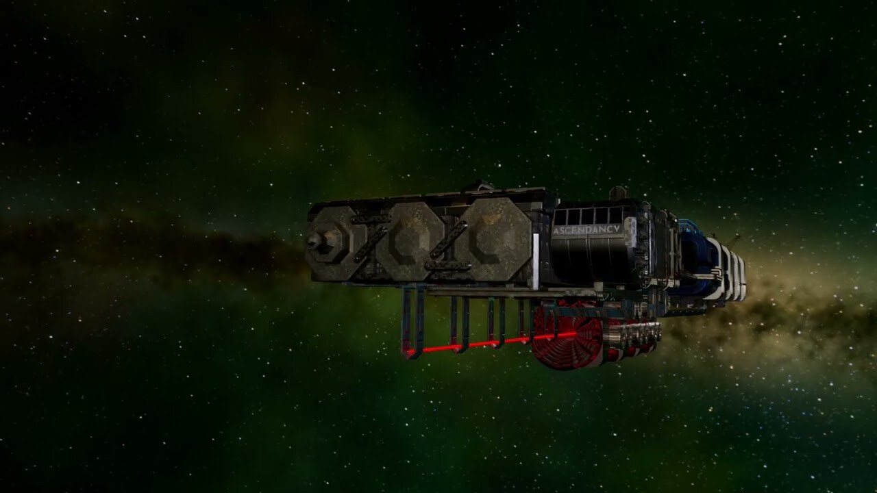 ArtStation - Star Ship Animation Test