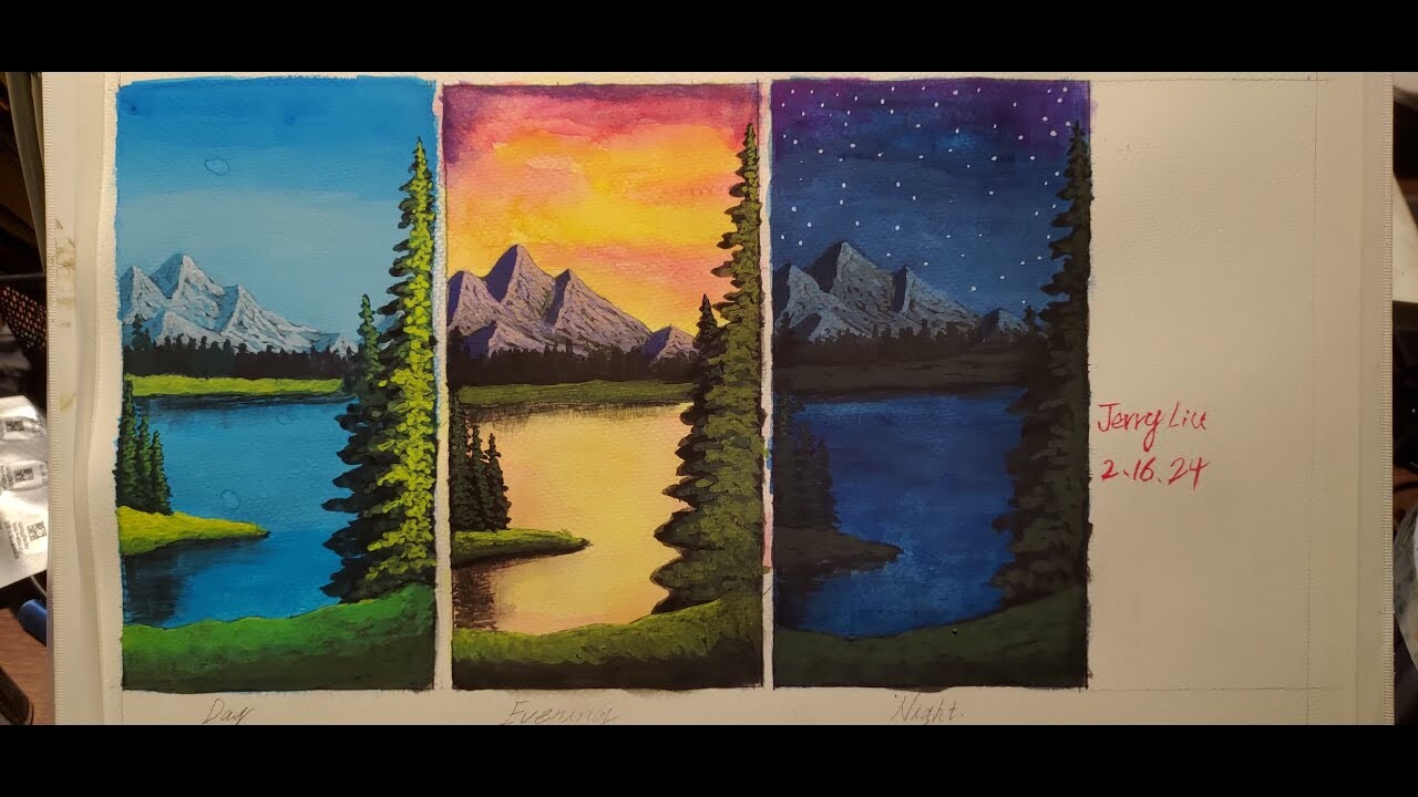 ArtStation - Same landscape different time