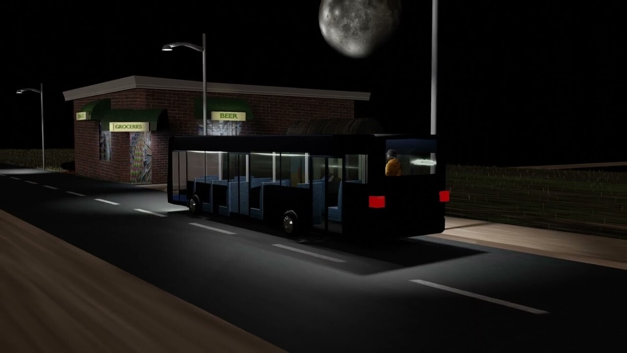 ArtStation - "Bus Stop" Long Summer pt 2