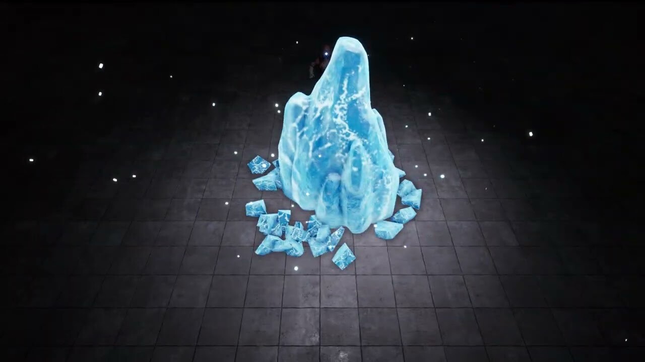 ArtStation - Ice Spell VFX | UE5