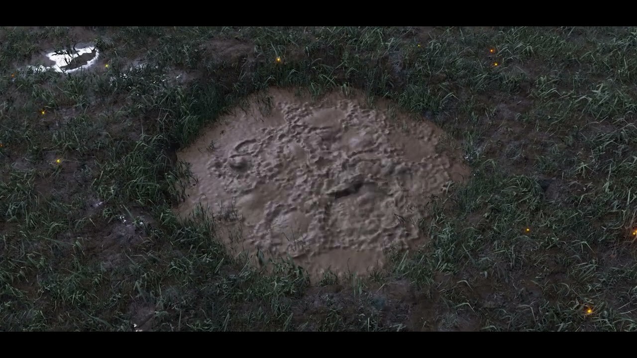 ArtStation - MUD BUBBLE animation effect