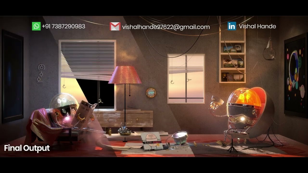 ArtStation - CG Lighting Room