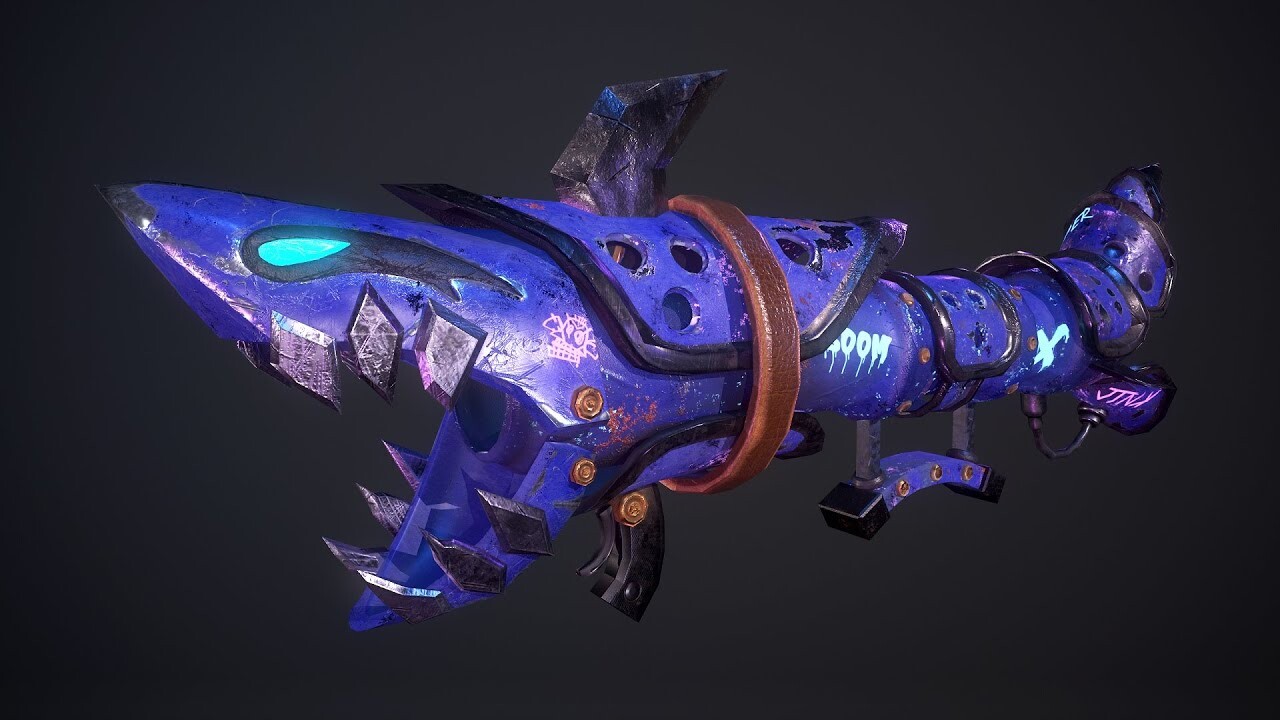 ArtStation - Fishbones : League of Legends Jinx