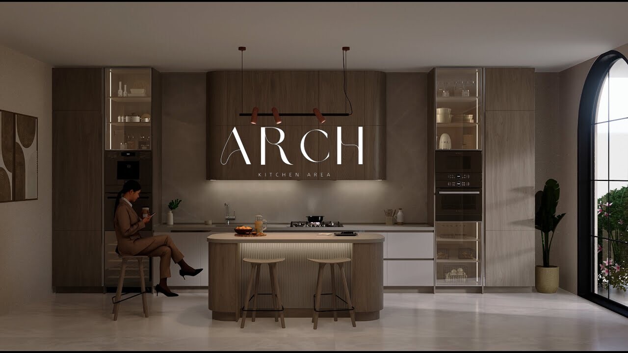 ArtStation - ARCH - KITCHEN AREA