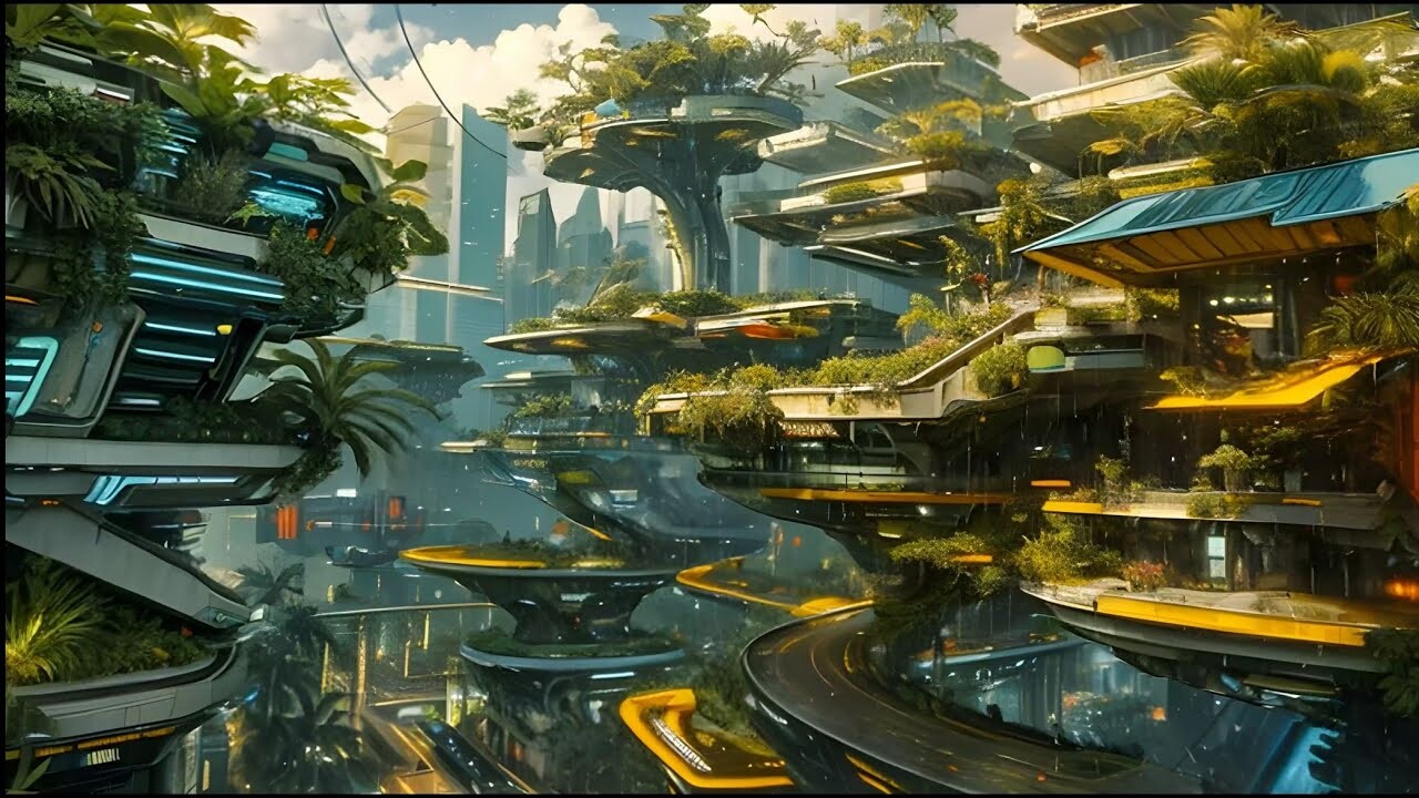 ArtStation - Utopian/Dystopian Spring